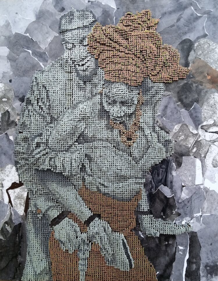 Segun Akano Makes Art from Screws – Creatives Around Us